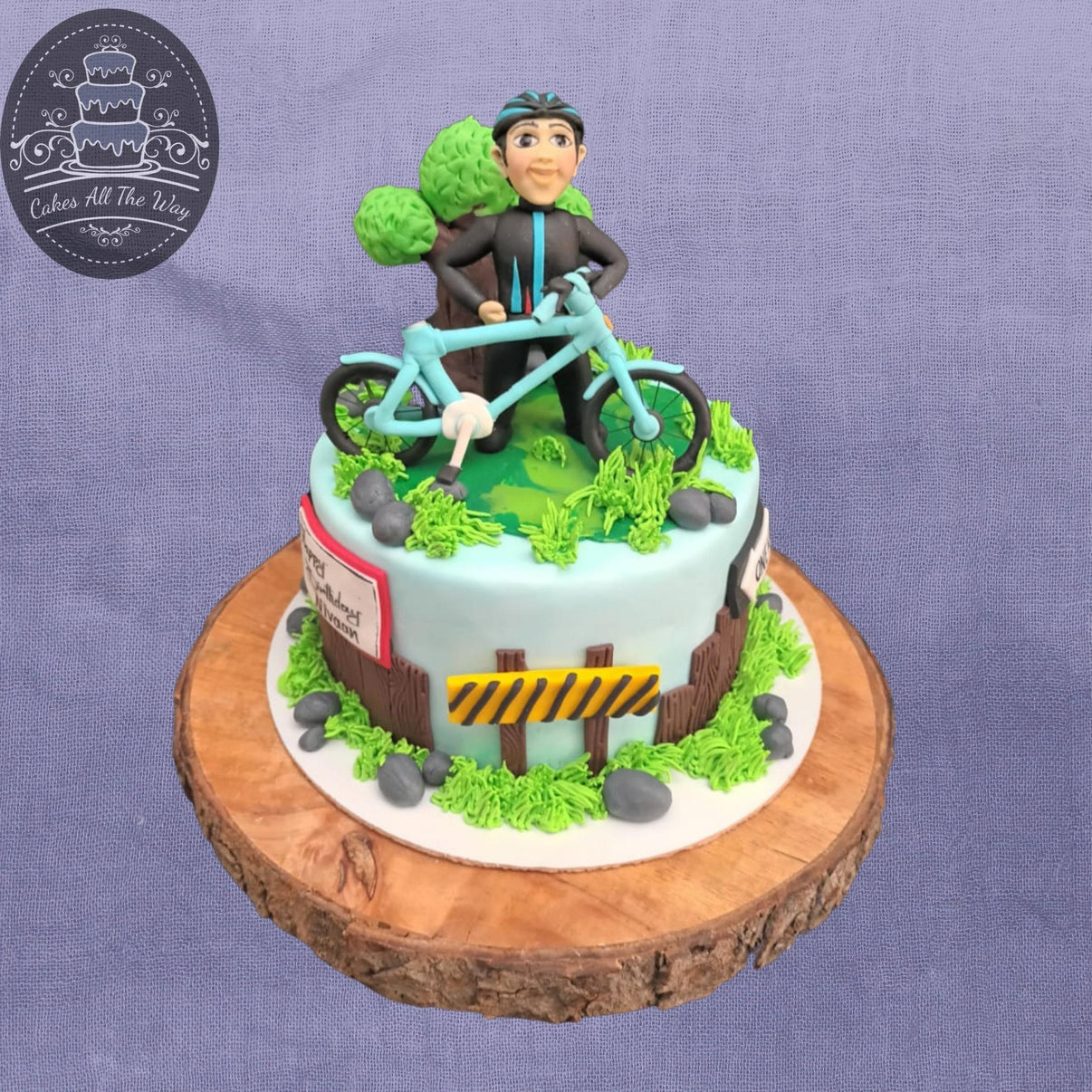 Cyclist Theme Cake – Cakes All The Way